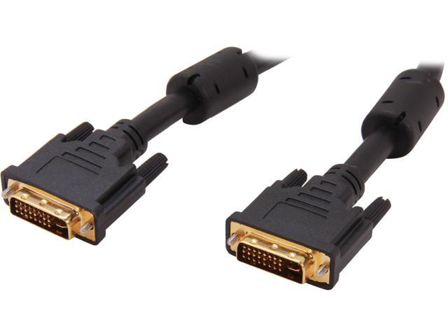 IOGEAR G2LDI006 Black Male to Male Dual Link DVI-I Cable - Newegg.com
