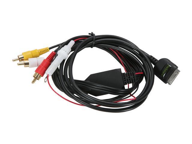 Isimple IS76 iPod Cable with RCA & Video - Newegg.com