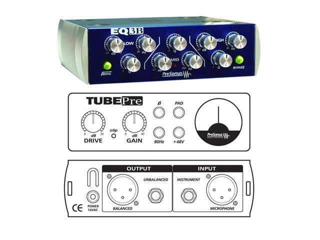 PreSonus EQ3B Three Band Parametric Equalizer - Newegg.com