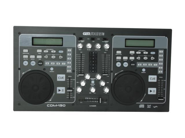 GEM SOUND CDM-150 Dual CD Player with Mixer - Newegg.com
