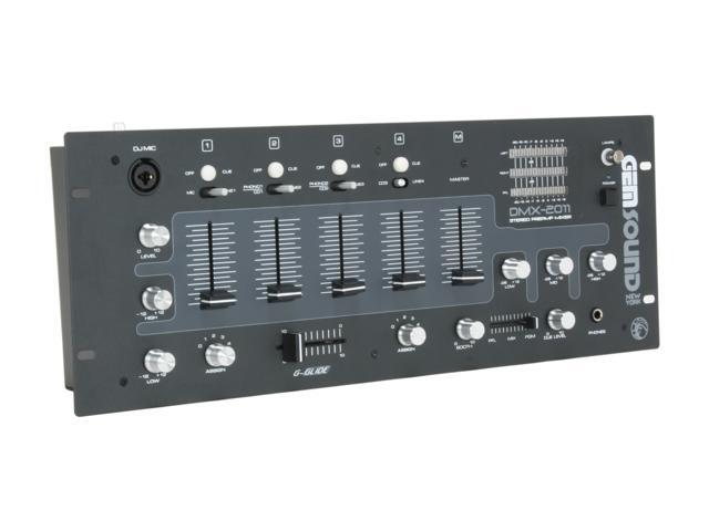 GEM SOUND DMX-2011 4-Channel Rackmount Mixer - Newegg.com
