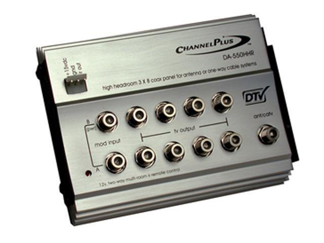 Channel Plus - High Headroom Video Distribution Amplifier w/ 12-Volt IR ...