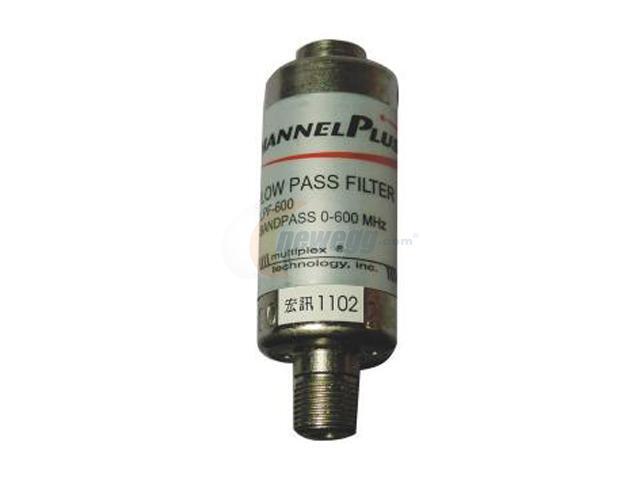 CHANNEL PLUS LPF600 Low Pass CATV Filter (Passes channels 2–86 (600 MHz ...