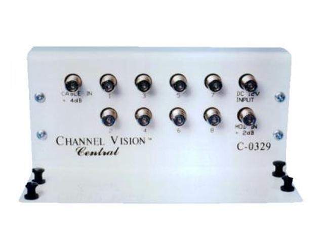 CHANNEL VISION C-0329 2 In / 8 Out Amplified Splitter/Combiner - Newegg.com