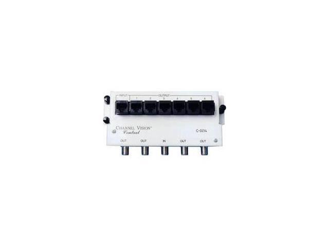 CHANNEL VISION C-0214 Basic Service Module w/RJ45,4 Way RF Splitter ...