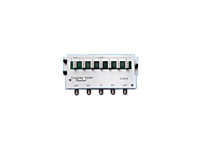 CHANNEL VISION C-0216 Basic Service Module, 4-Way RF Splitter - Newegg.com