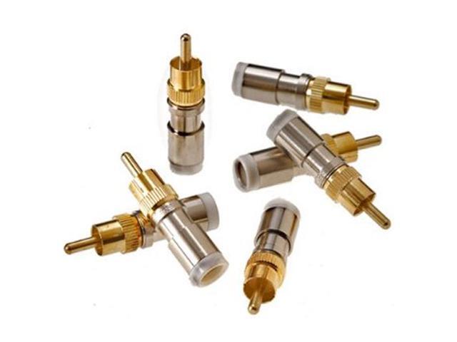 RG59 Compression RCA Connectors - 50 pack - Newegg.com