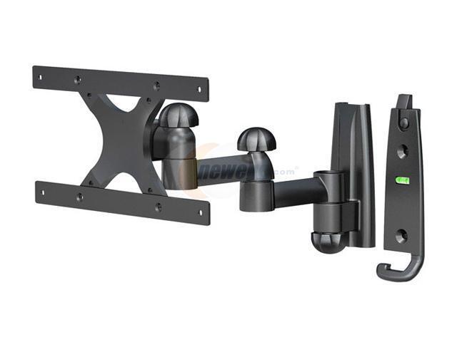 Level Mount ELDJ-07 Black 10 - 30" Articulating Dual Arm LCD Mount ...