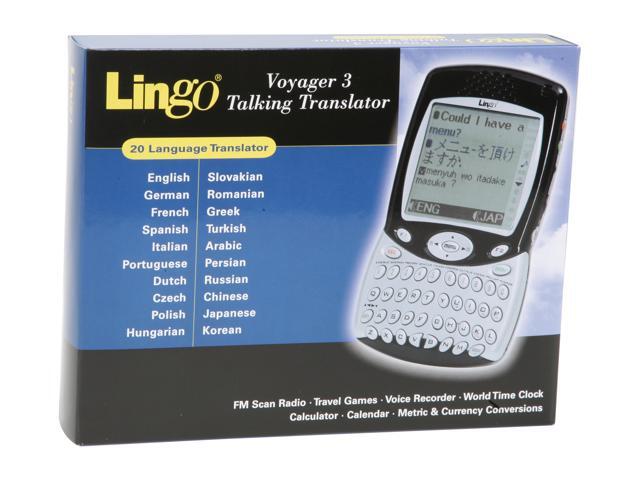 Lingo TTV-3 multi language talking translator - Newegg.com