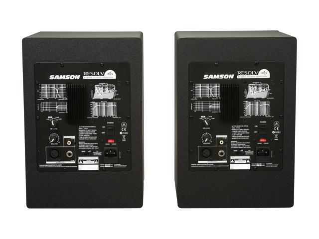 Samson Resolv A6 Active Studio Reference Monitors - Newegg.com