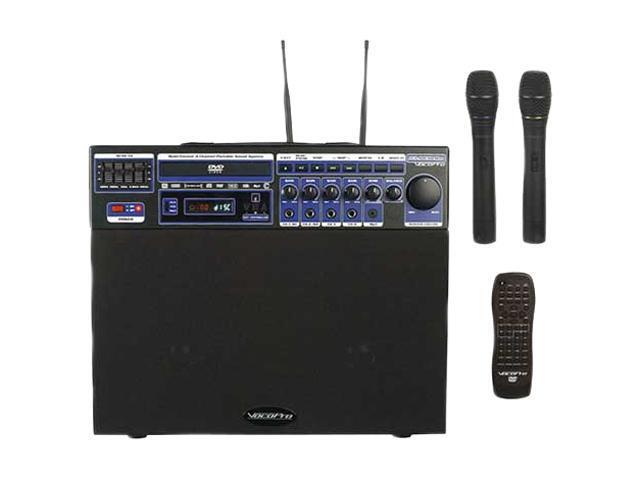 VocoPro DVD-SOUNDMAN Multi-Format 4-Channel Portable Sound System ...