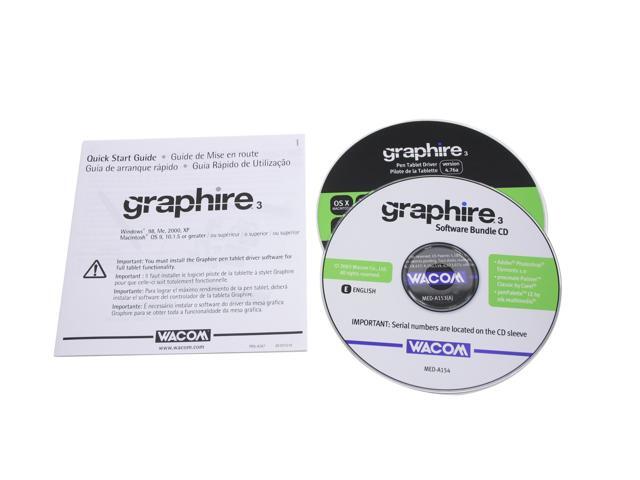 Wacom Graphire3 CTE430GR USB Tablet - Newegg.com