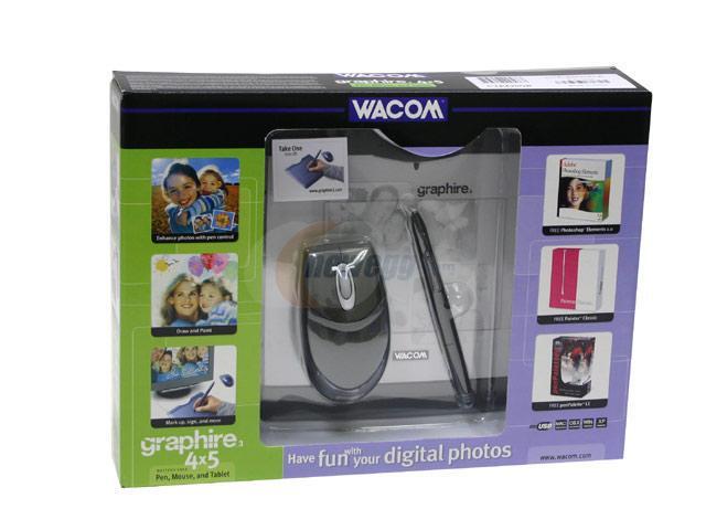Wacom Graphire3 CTE430GR USB Tablet - Newegg.com