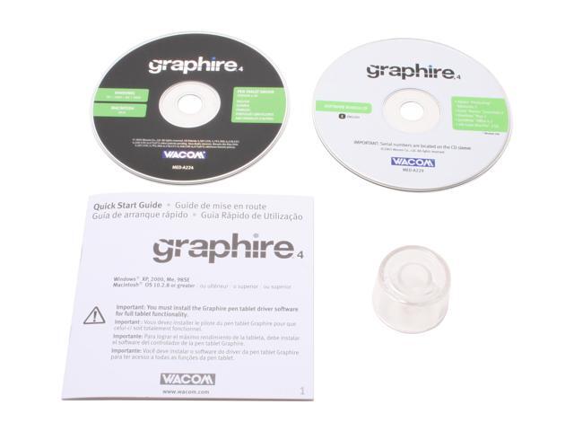 Wacom Graphire CTE440W USB Tablet - Newegg.com