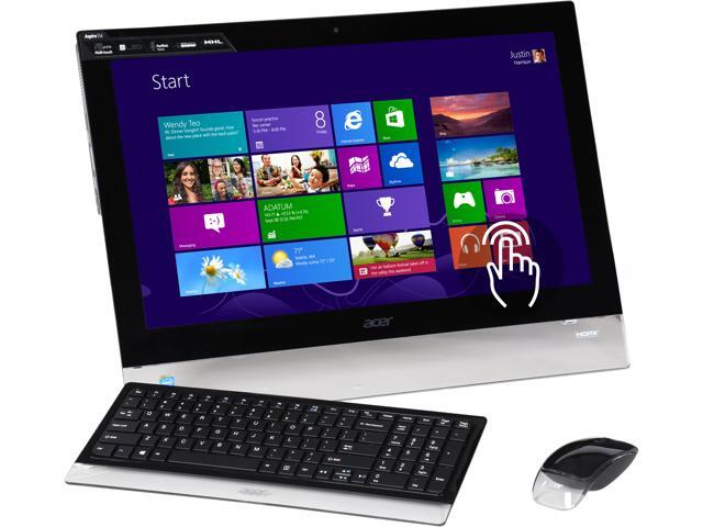 Refurbished: Acer All-in-One PC Aspire AU5-610-UB11 Intel Core i3-4000M ...