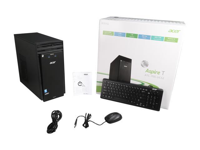 Open Box: Acer Desktop Computer Aspire T ATC-705-UC52 Intel Core i7 ...