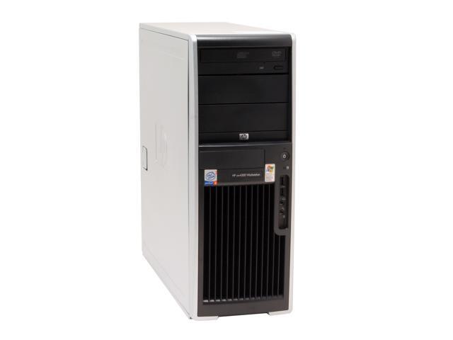 HP Desktop PC xw4300 PZ001UA#ABA Intel Pentium 4 650 1GB DDR2 160GB HDD ...