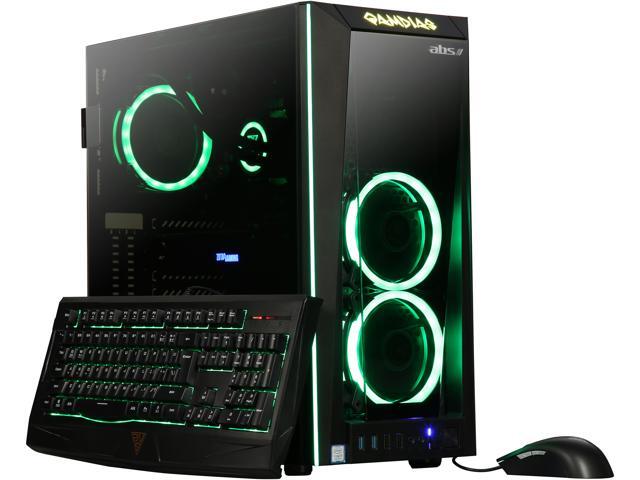 ABS Fort Gaming Desktop PC NVIDIA GeForce RTX 2080 8 GB Intel Core i7 ...