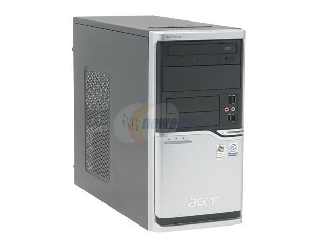 Acer Desktop PC Power APFG-U-P5160 Intel Pentium 4 516 256MB DDR2 80GB ...