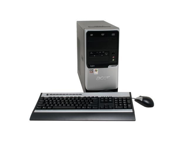 Acer Desktop PC Aspire AST160-U-A3400 3400+ 512MB DDR 200GB HDD Windows ...
