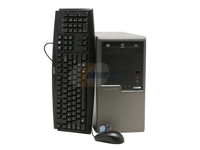 Acer Desktop PC AcerPower APS280-U-C4601 Celeron D 3.06GHz 512MB DDR ...