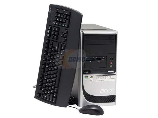 Acer Desktop PC Aspire AST135-U-S3111 3100+ 256MB DDR 80GB HDD Windows ...