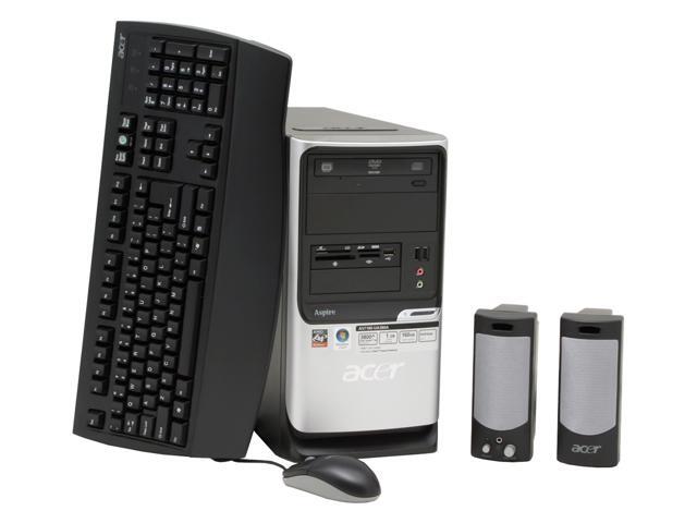 Open Box: Acer Desktop PC Aspire AST180-UA380A 3800+ (2.00 GHz) 1GB ...
