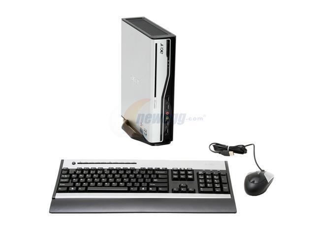 Acer Desktop PC Power AP1000-UD400P 4000+ 1GB DDR2 160GB HDD Windows XP ...