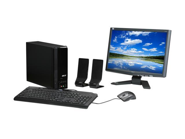 Open Box: Acer Desktop PC Aspire AX1200-B1602A AMD Athlon 64 LE-1600 ...