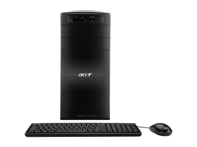 Acer Aspire Desktop Computer - AMD FX-Series FX-6100 3.30 GHz - Black ...