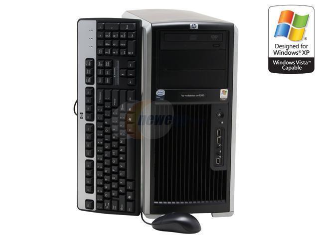 HP Desktop PC xw8200 PZ019UA#ABA 3.40GHz 1GB DDR2 160GB HDD Windows XP ...