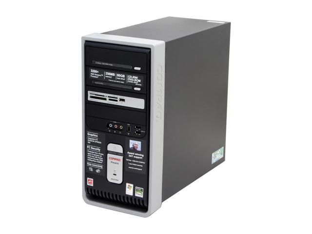 COMPAQ Desktop PC Presario SR1610NX(ED865AA) 3200+ 256MB DDR 80GB HDD ...