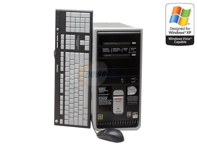 COMPAQ Desktop PC Presario SR2010NX(RE467AA) 3400+ 512MB DDR2 120GB HDD ...