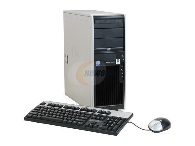 HP Desktop PC xw4600(RB462UT) Intel Core 2 Duo E8500 4GB DDR2 250GB HDD ...