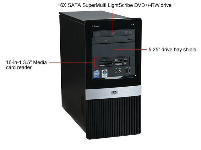 HP Compaq Desktop PC dx2400(KA440UT#ABA) Core 2 Duo E4600 (2.40GHz) 1GB ...