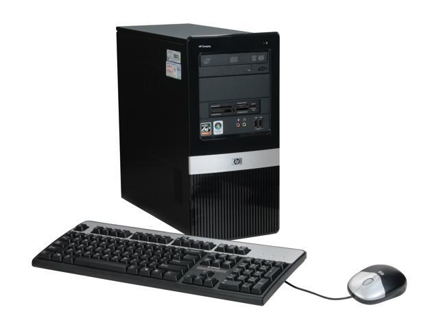 HP Compaq Desktop PC dx2450(KA409UT#ABA) AMD Athlon X2 4450B 1GB DDR2 ...