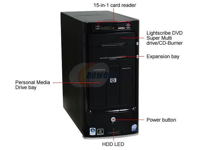 Refurbished: HP Desktop PC Pavilion M8425F(KJ295AAR) Intel Core 2 Quad ...