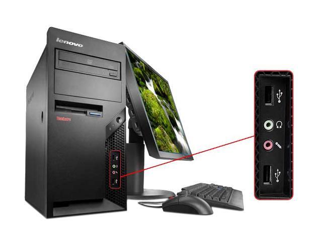 ThinkCentre Desktop PC M58 (9960ALU) Intel Core 2 Duo E7500 2GB DDR3 ...