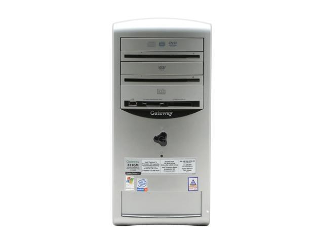 Gateway Desktop PC 831GM Intel Pentium 4 630 512MB DDR 200GB HDD ...
