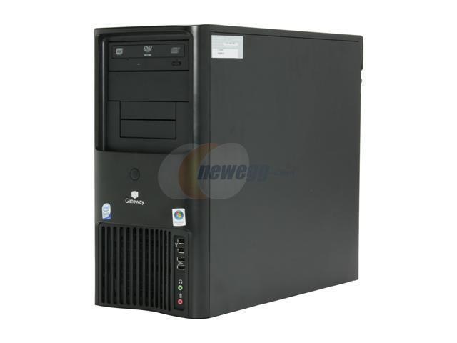 Gateway Desktop PC E-6610D(400885-0) Intel Core 2 Duo E4300 1GB DDR2 ...