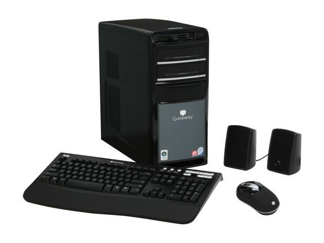 Gateway Desktop PC GT5678 Intel Core 2 Quad Q6600 4GB DDR2 750GB HDD ...