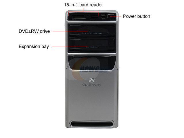 Refurbished: Gateway Desktop PC GT5412 - RA Intel Core 2 Duo E4300 2GB ...