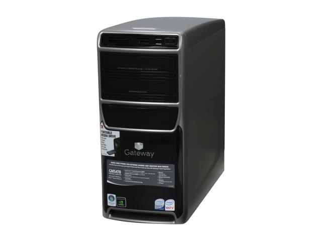 Refurbished: Gateway Desktop PC GM5478 - RA Intel Core 2 Quad Q6600 2GB ...