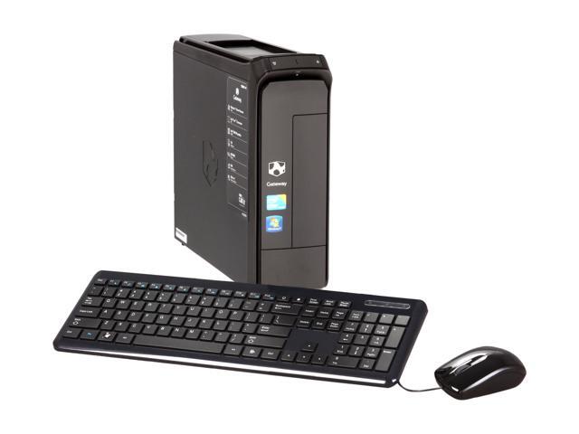 Gateway Intel Core i3 4GB DDR3 1TB HDD Capacity Desktop PC Windows 7 ...