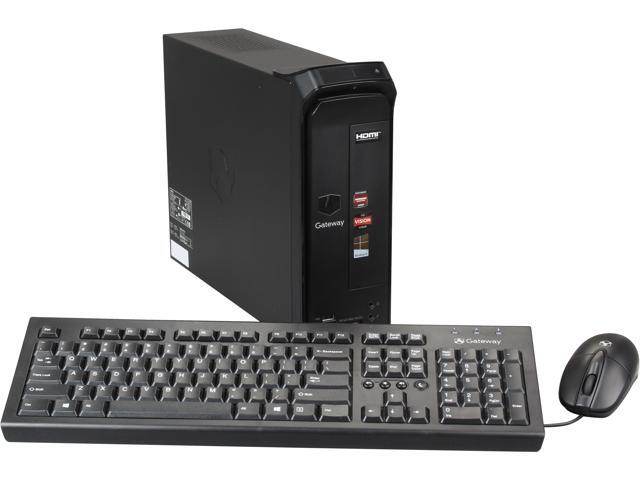 Refurbished: Gateway Desktop PC SX2380-UR138 AMD A6-5400K 6GB DDR3 1TB ...