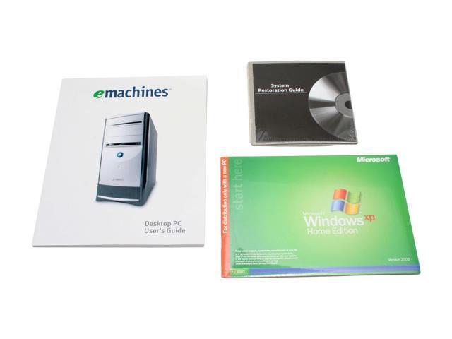 eMachines Desktop PC T6410 3200+ 512MB DDR 160GB HDD Windows XP Home ...