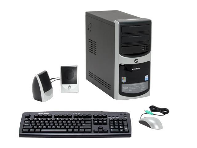 eMachines Desktop PC T3612 Intel Celeron D 360 512MB DDR2 120GB HDD ...