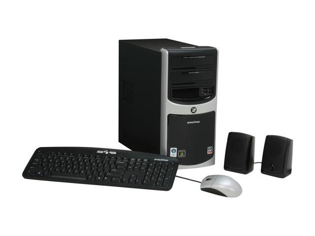 Refurbished: eMachines Desktop PC D5239 - RA 3800+ (2.00 GHz) 1GB DDR2 ...