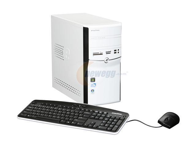Open Box: eMachines Desktop PC ET1810-03 Intel Pentium E2210 3GB DDR2 ...