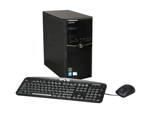 eMachines Desktop PC ET1831-07 Intel Pentium E5400 4GB DDR2 750GB HDD ...